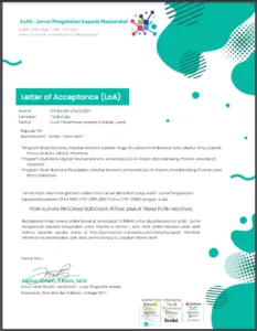 LoA Jurnal: Pengertian, Contoh & Cara Mendapatkannya Gratis