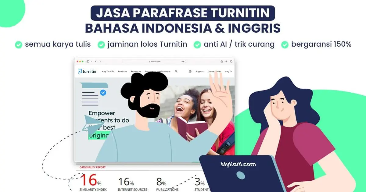 Jasa Parafrase untuk Menurunkan Turnitin Online 24 Jam